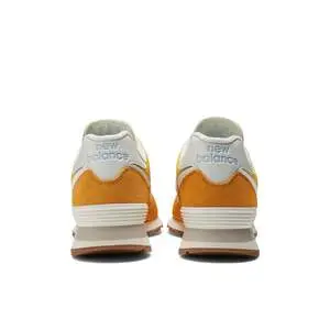 NEW BALANCE 574 "gold" Low Top Sneakers - Yellow/white