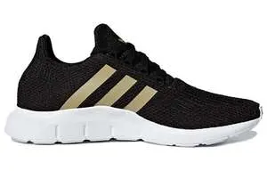 Adidas Swift Run Tech Sneakers - Black