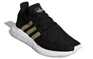 Adidas Swift Run Tech Sneakers - Black