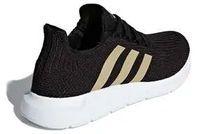 Adidas Swift Run Tech Sneakers - Black