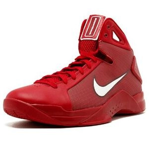 Nike Hyperdunk '08 High Top Sneakers - Red