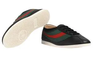 Gucci Falacer Sneakers - Black/green/red