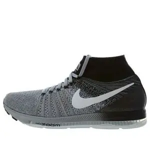 Nike Nike Zoom All Out Flyknit High-Top Sneakers Wolf Grey/white/black
