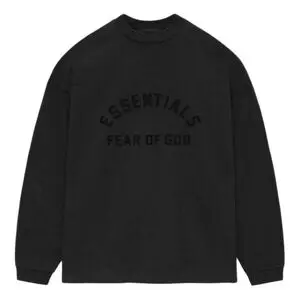 Fear Of God Heavy Long-sleeve T-shirt - Black