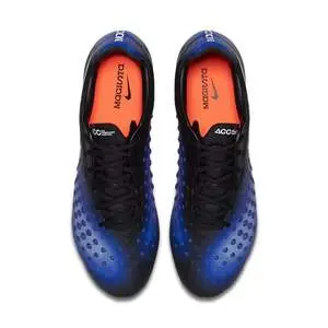 Nike Magista Opus 2 Fg Athletic Cleats - Black/blue