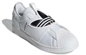 Adidas Superstar Slip-on Trefoil Band Sneakers - White/black