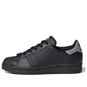 Adidas Superstar J Sneakers - Black/silver