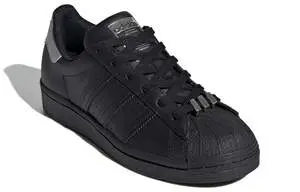 Adidas Superstar J Sneakers - Black/silver