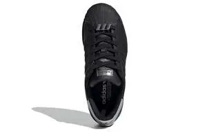 Adidas Superstar J Sneakers - Black/silver