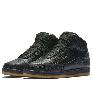 Nike Python 'black Gum' High Top Sneakers - Black/gum