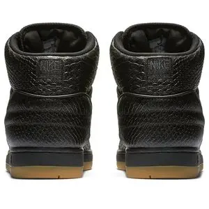 Nike Python 'black Gum' High Top Sneakers - Black/gum