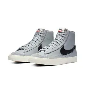 Nike Blazer Mid '77 Vintage High Top Sneakers - Grey/black