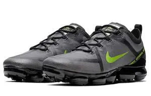 Nike Vapormax 2019 Sneakers - Gray/black/green