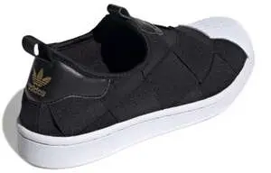 Adidas Superstar Slip-on Sneakers - Black
