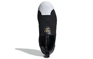 Adidas Superstar Slip-on Sneakers - Black