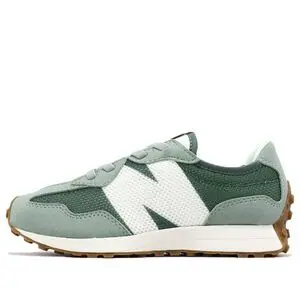 NEW BALANCE 327 Athletic Sneakers - Green/white