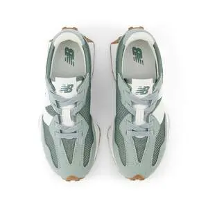 NEW BALANCE 327 Athletic Sneakers - Green/white