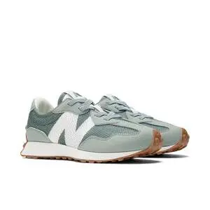 NEW BALANCE 327 Athletic Sneakers - Green/white