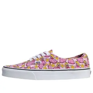 VANS X Nintendo Authentic "princess Peach" Sneakers - Pinkyellow
