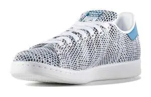 Adidas Stan Smith Mesh Sneakers - White/blue