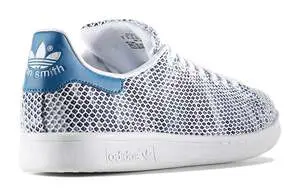 Adidas Stan Smith Mesh Sneakers - White/blue