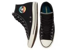 CONVERSE Chuck Taylor All Star High Top Sneakers - Black/white/red