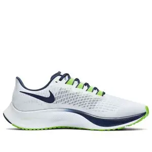 Nike Zoom Pegasus 37 "seattle Seahawks" Athletic Sneakers - Black/orange/volt