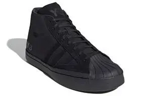 Adidas Y-3 Yohji Pro High Top Sneakers - Black