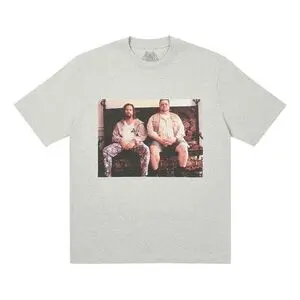 PALACE Round Neck Short Sleeve T-shirt - Grey