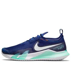 Nike Court React Vapor Nxt Low Top Sneakers - Blue/white