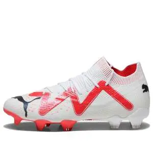 PUMA Future Ultimate Fg Ag 'breakthrough Pack' Sneakers - White/black/fire Orchid