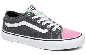 VANS Bess Ni 'throwback' Sneakers - Black/green/pink