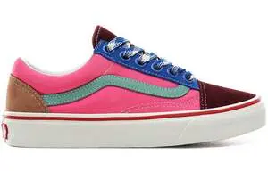 VANS Old Skool High Top Sneakers - Pink/blue