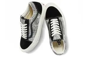 VANS Og Old Skool Lx 'dragon Paisley' Low Top Sneakers - Black/white
