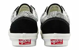 VANS Og Old Skool Lx 'dragon Paisley' Low Top Sneakers - Black/white