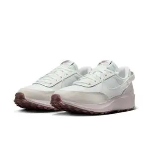 Nike Waffle Debut Sneakers - White/beige/pink