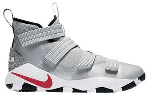 Nike Soldier Ep Basketball Sneakers - Silver/red