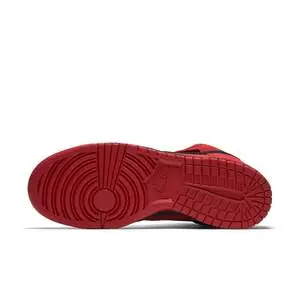 Nike Dunk High Sneakers - Red/black