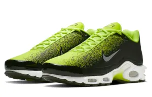 Nike Max Plus Tn Se "volt Spray Paint - Black/yellow
