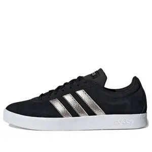 Adidas Vl Court 2.0 Platinum Metallic Sneakers - Black