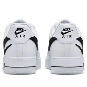 Nike Force 1 '07 "cut Out Swoosh - White/black