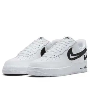 Nike Force 1 '07 "cut Out Swoosh - White/black