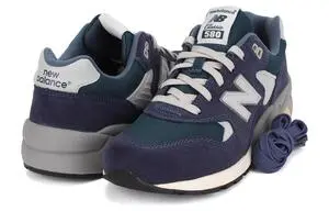 NEW BALANCE 580 Classic - Navy