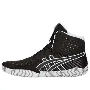 Asics Aggressor 4 Wrestling Shoes - Black