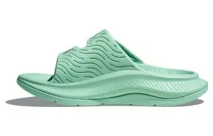 Hoka One One Ora Luxe Slide - Mist Green/trellis