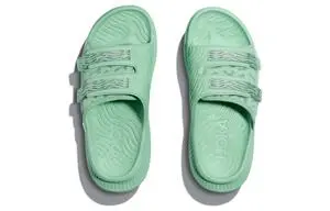 Hoka One One Ora Luxe Slide - Mist Green/trellis