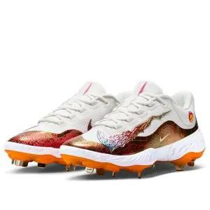 Nike Alpha Huarache Elite 4 Low Nrg Baseball Cleats - White