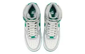 Nike Force 1 High Top Sneakers - Grey/green