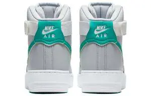 Nike Force 1 High Top Sneakers - Grey/green