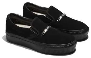 VANS Slip-on Platform Sf X Karina Rozunko Chain Embellished Sneakers